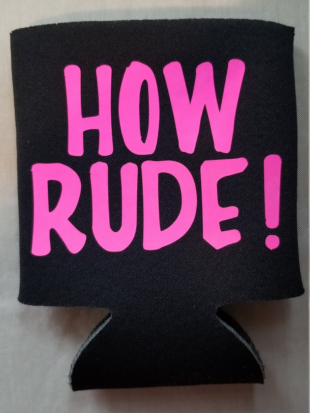 How Rude Beer Can Cooler - Etsy