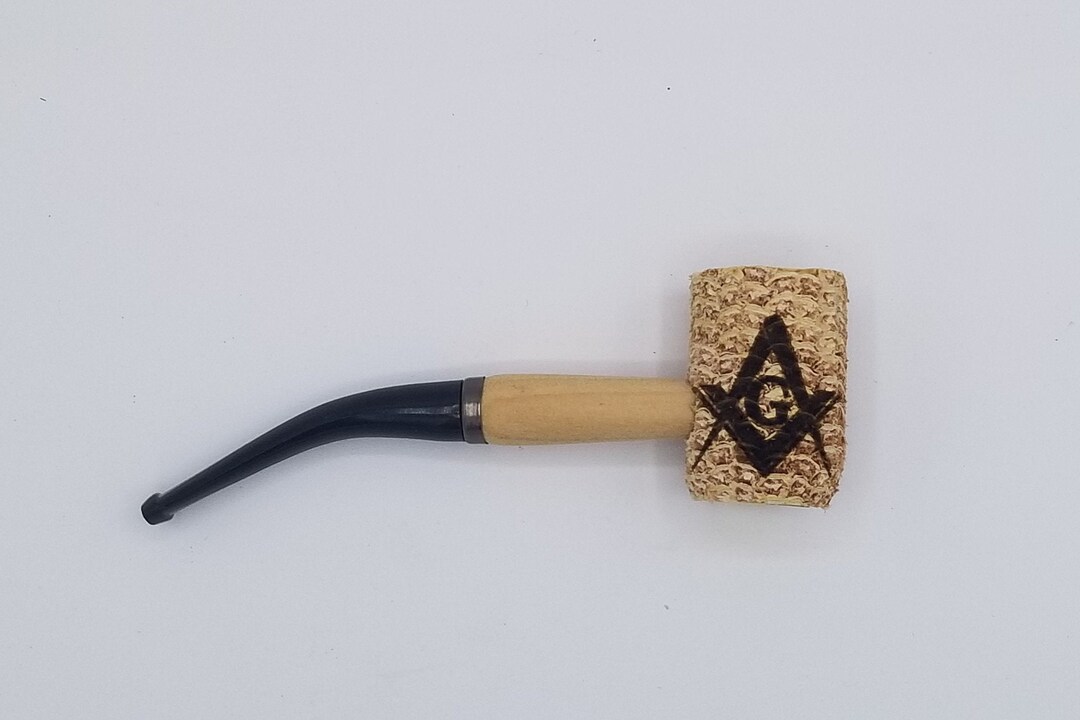 Freemason Square and Compass Corn Cob Pipe - Etsy