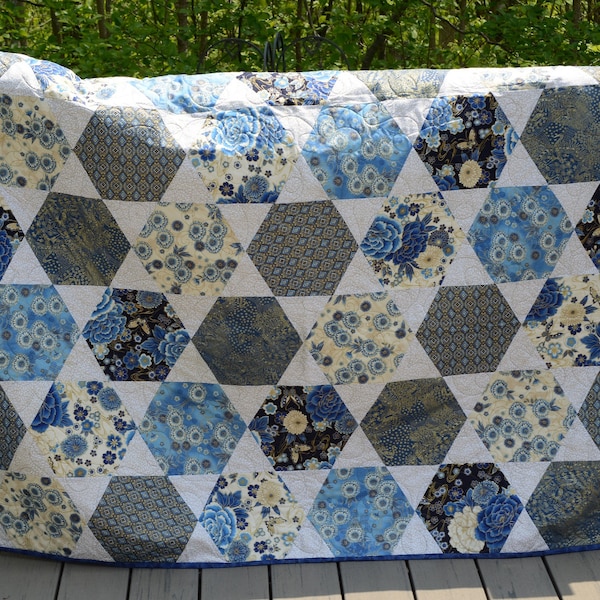 Hexagon Quilt Blocks - Etsy