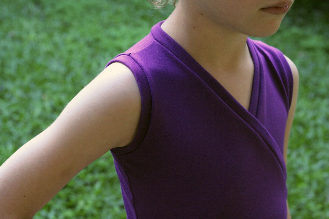 Wrapped up Ballet Top Pattern - Faux Ballet Wrap Crossover Top - PDF ...
