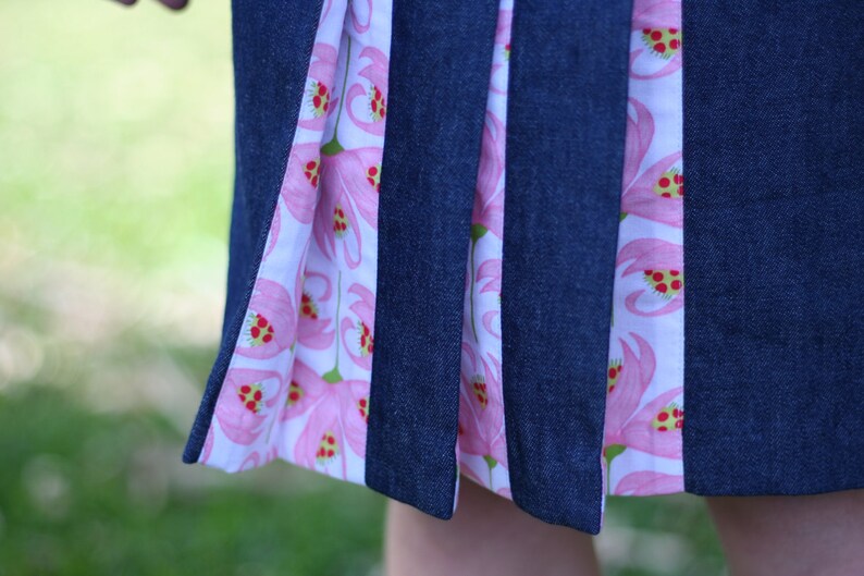 Origami Pleated Skirt Pattern PDF Pattern - Etsy