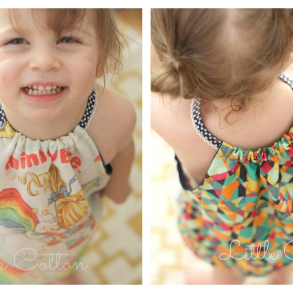 Girls Romper Pattern - Etsy