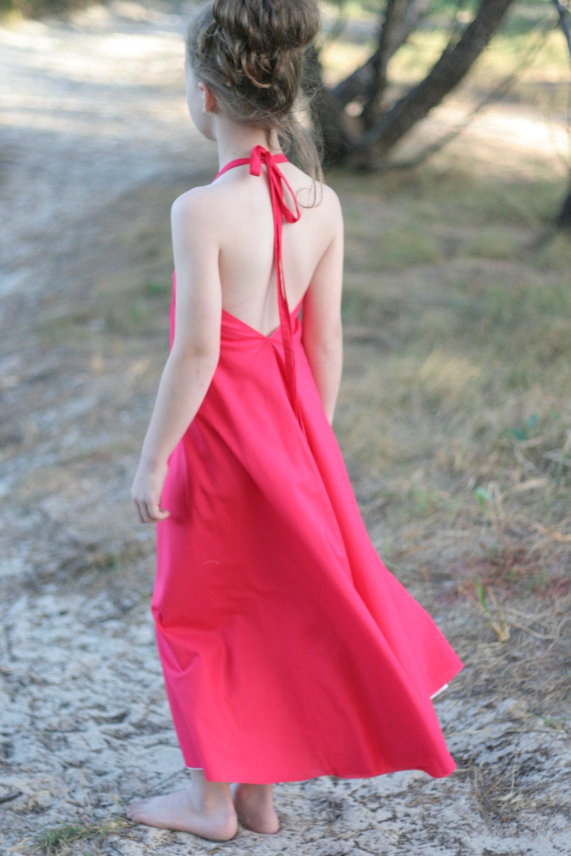 Windswept Maxi Dress Pattern - PDF Pattern - Child Sizing (3 to 12 ...