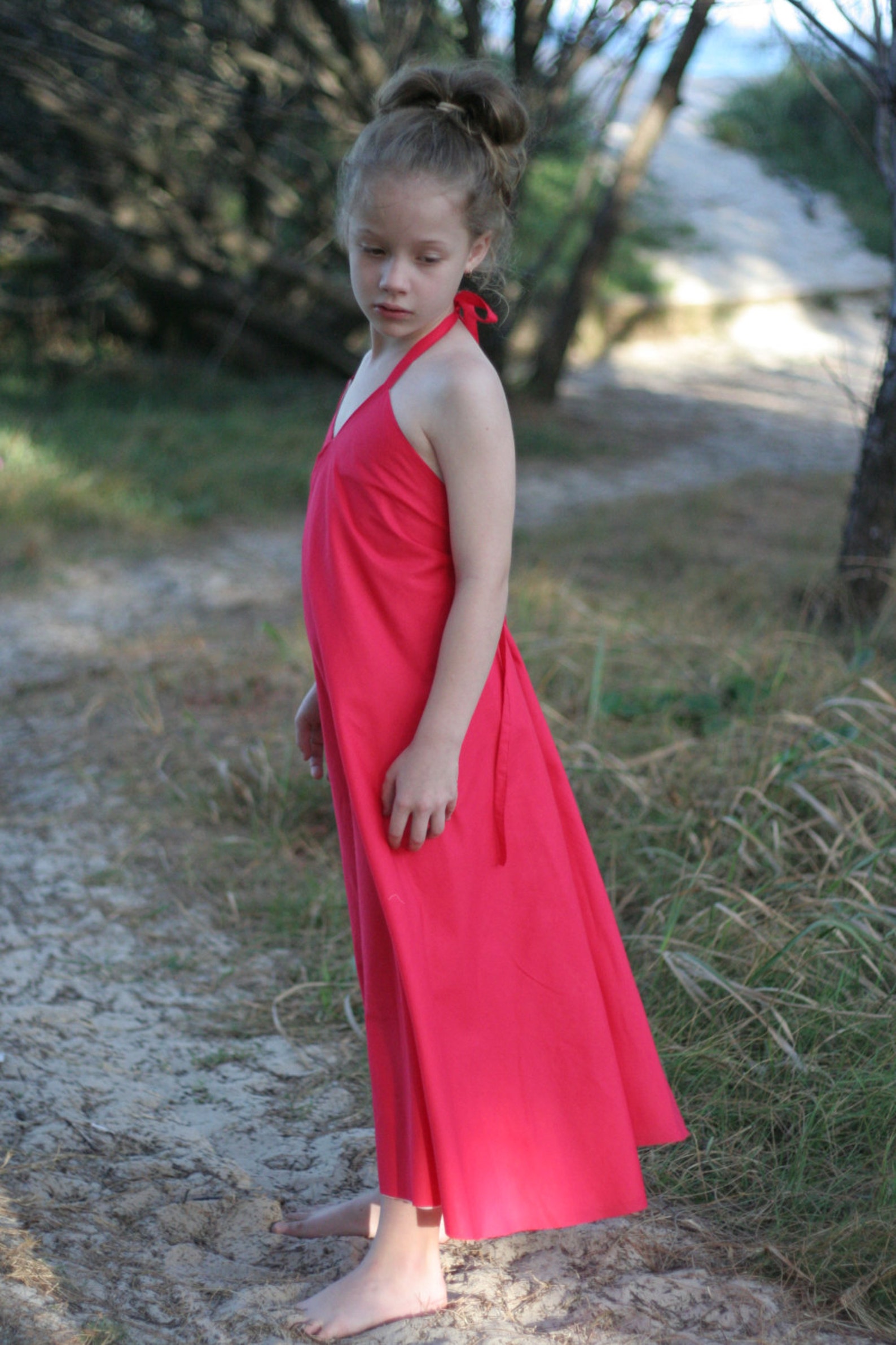 Windswept Maxi Dress Pattern - PDF Pattern - Child Sizing (3 to 12 ...