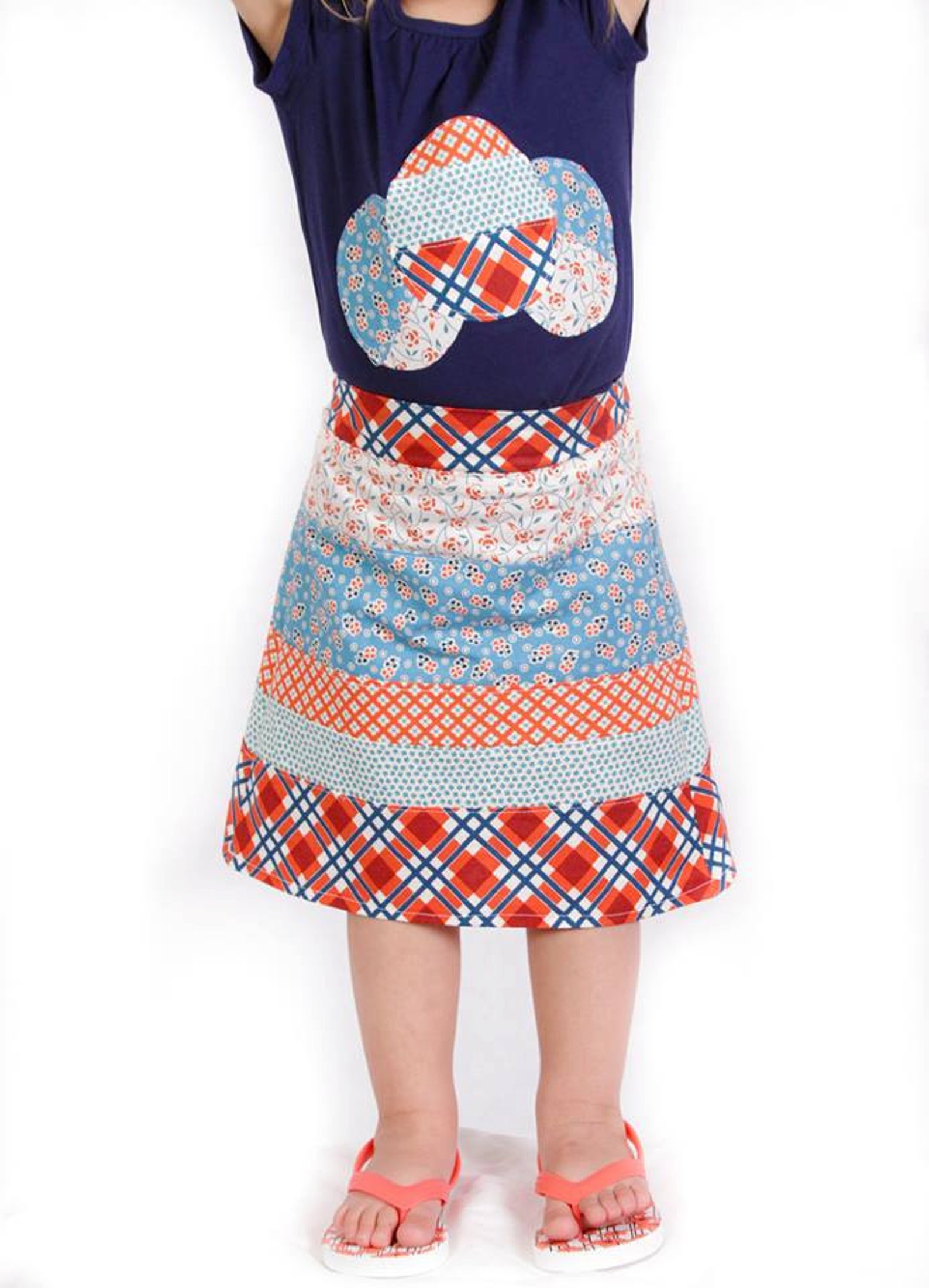 Strip Quilt Skirt Pattern - Girls' Skirt - PDF Pattern - Etsy