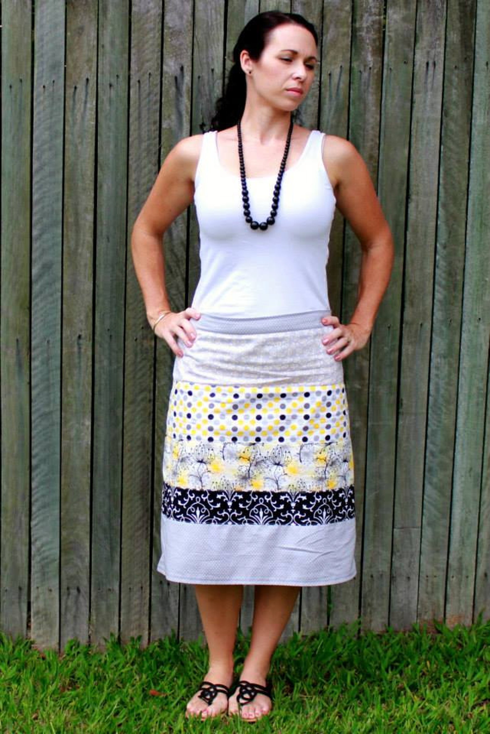 Strip Quilt Skirt Pattern - Ladies' Skirt - PDF Pattern - Etsy