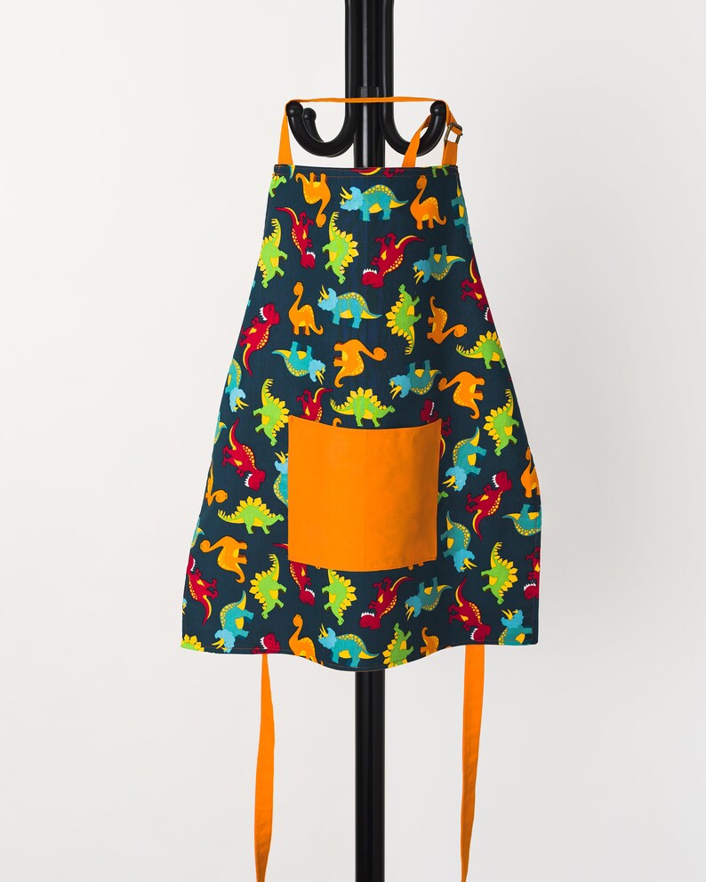 Kids Aprons Boys Cooking Apron Child Apron With Pocket - Etsy