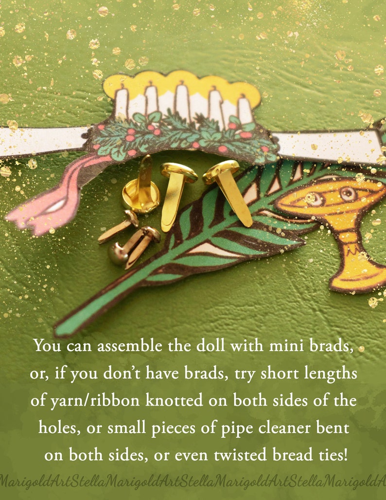 Digital Download - Saint Lucy, St. Lucia Paper Doll - Color and Black ...