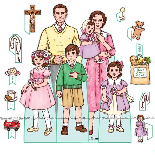 Digital Download Princess Saint Paper Dolls - Etsy