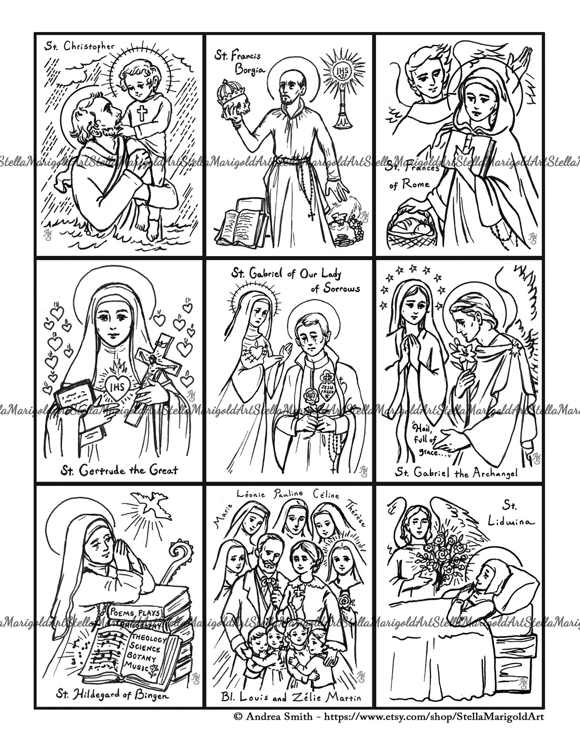 Digital Download - Combo Pack - All Original and Updated - Coloring ...