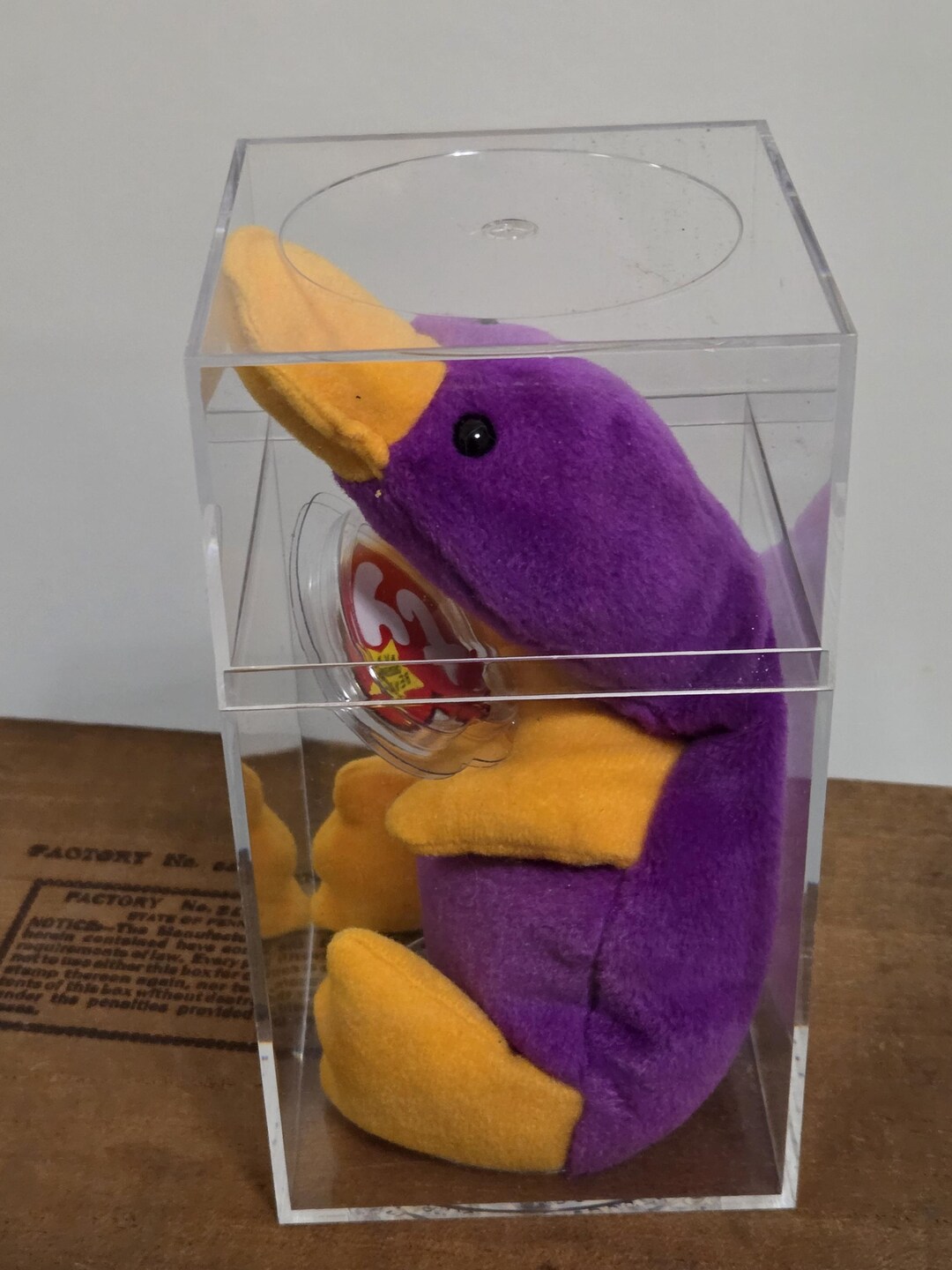 TY Patti the Platypus Beanie Baby Vintage 1993 MINT Condition - Etsy