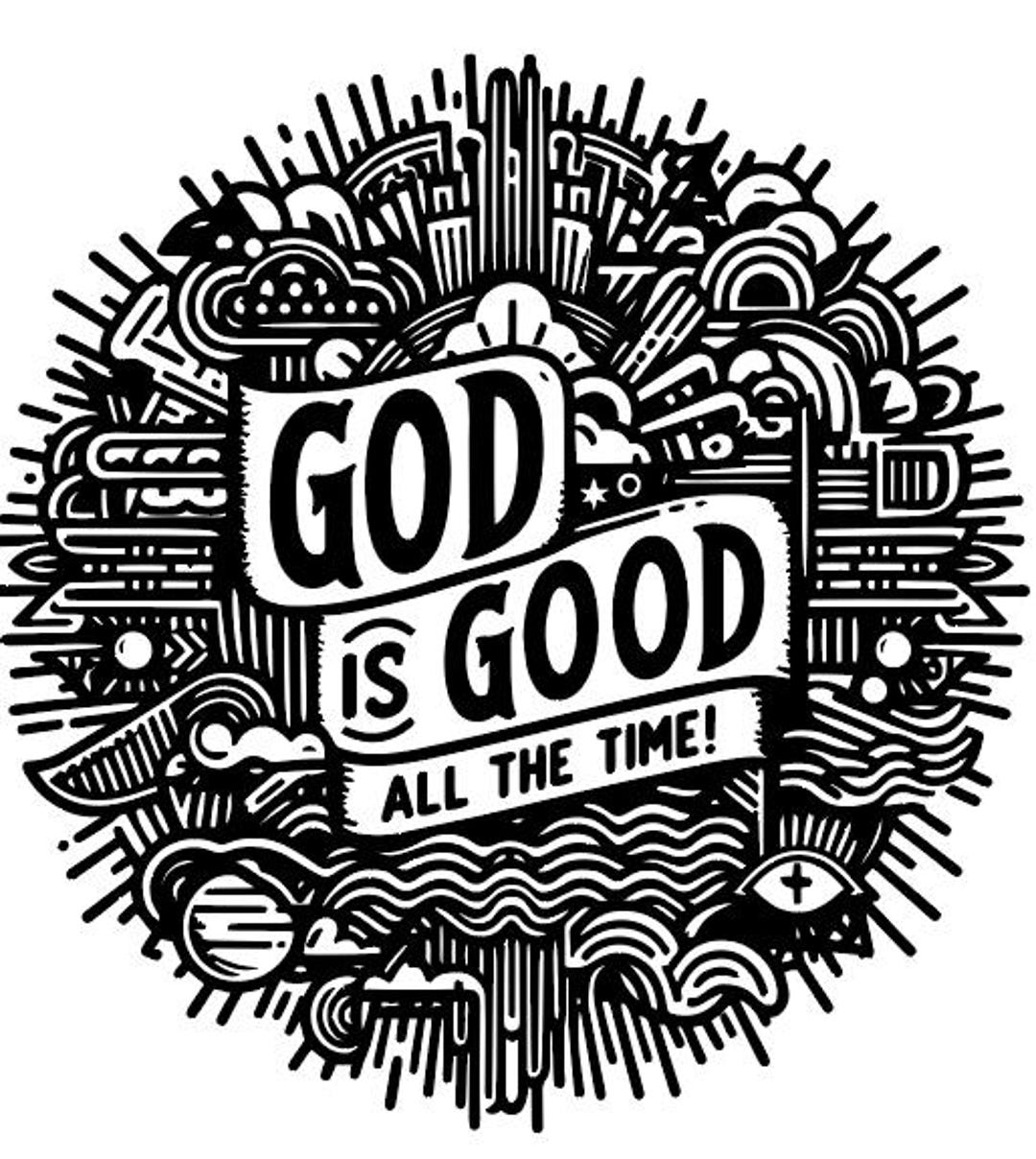 God is Good SVG | Inspirational Printable Design | Christian Faith Art ...
