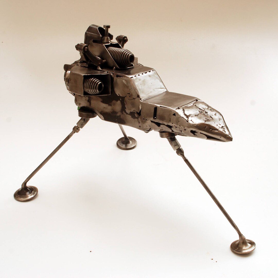 Science Fiction Space Shuttle Home Decor Metal Art Sculpture - Etsy