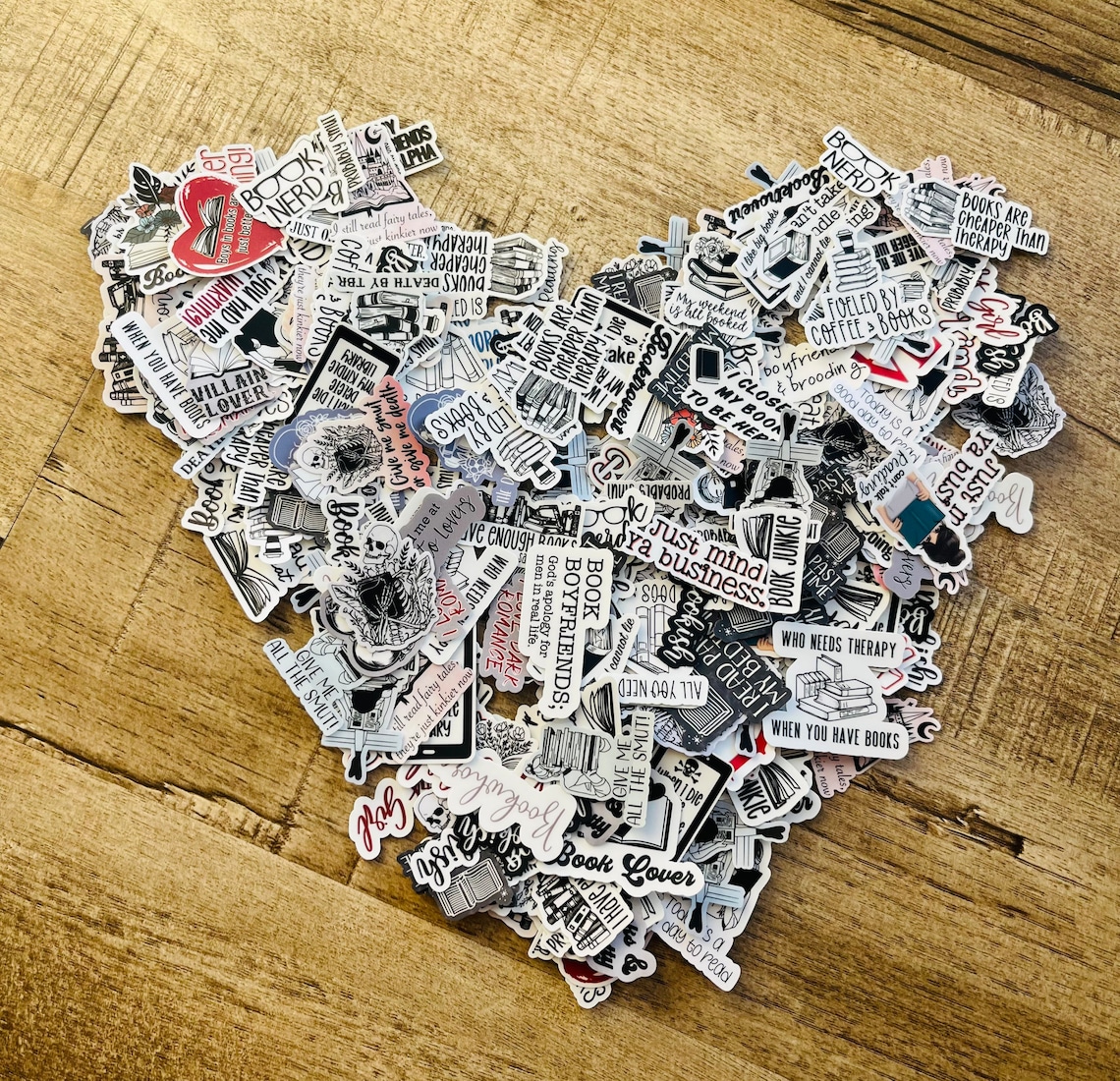 Bookish Mini Sticker Surprise Pack - Etsy