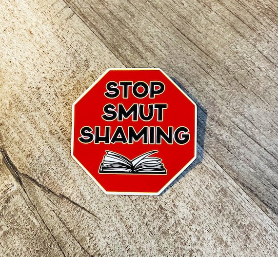 Stop Smut Shaming Book Waterproof Sticker - Etsy