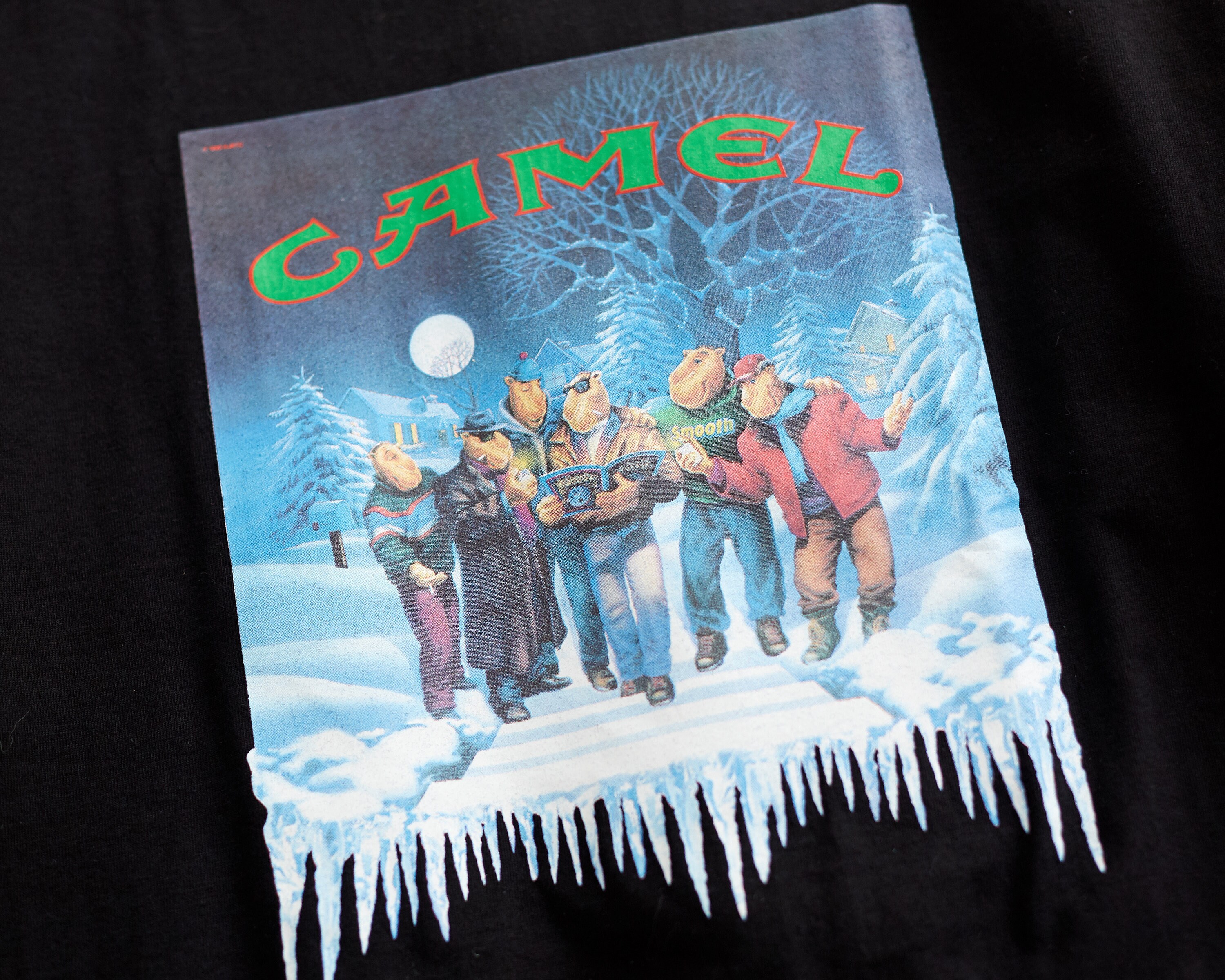 VTG Rare 1996 Camel Cigarettes Christmas Pocket T Shirt Sz. | Etsy