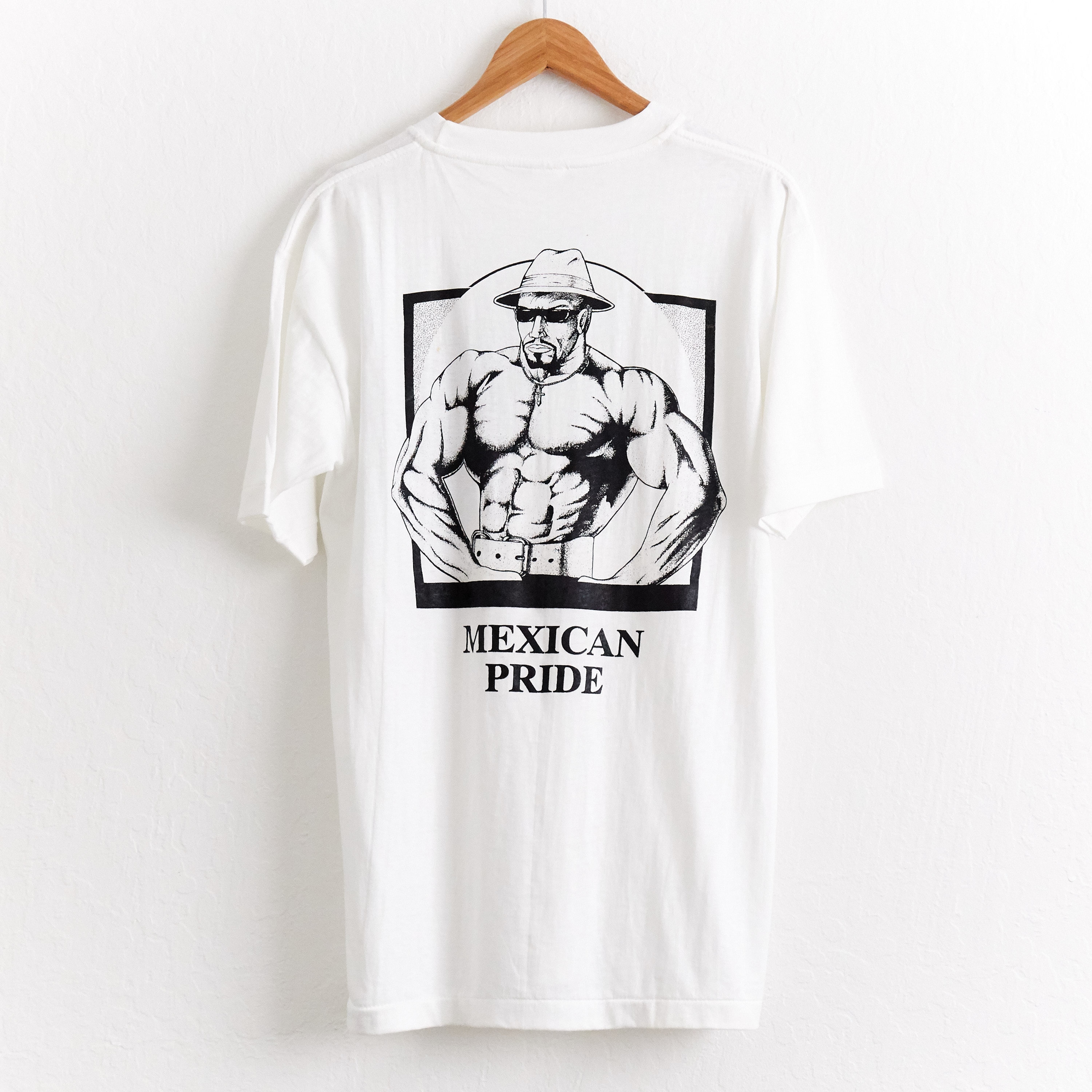 VTG 1990s Chicano Lowrider Art T Shirt Sz. L Large White Tee Deadstock ...