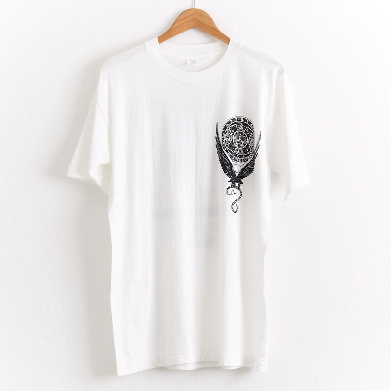 VTG 1990s Chicano Lowrider Art T Shirt Sz. L Large White Tee Deadstock ...
