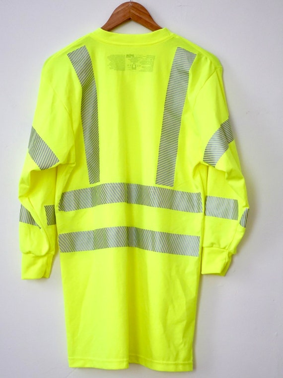 VTG 2000s Cal Trans Neon Yellow Safety Shirt Sz. M Me… - Gem