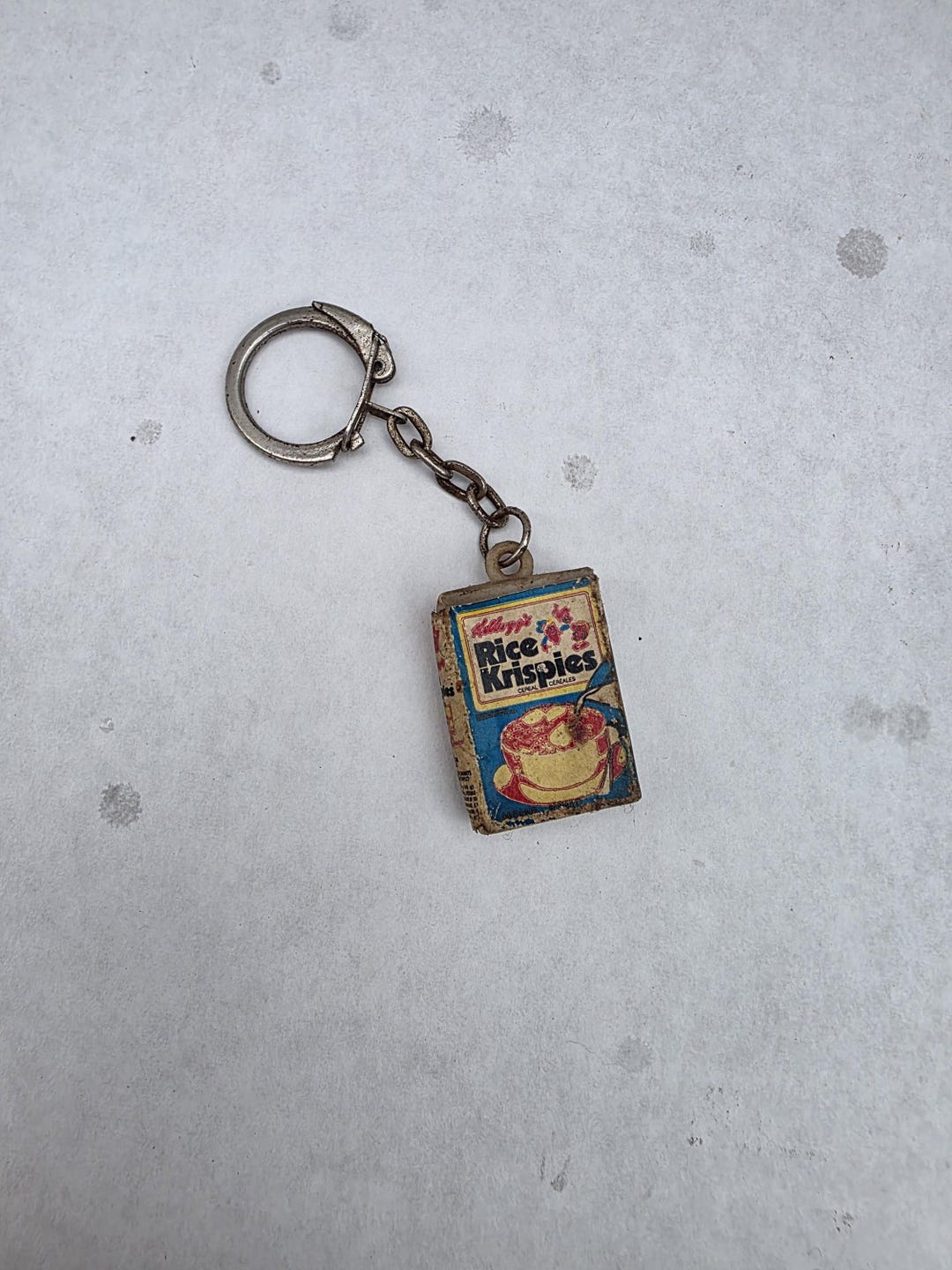 Kelloggs Cereal Box Key Chain Mini Rice Krispies VINTAGE - Etsy