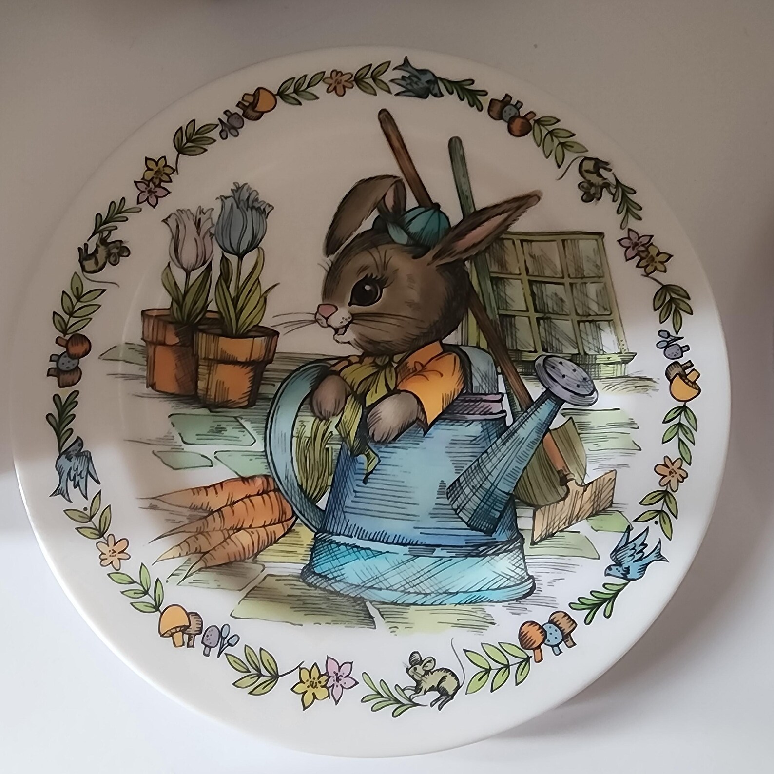 Set of 4 Vintage 1970s Peter Rabbit Plates Children's Oneida Deluxe ...