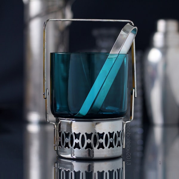 Turquoise Ice Bucket - Etsy