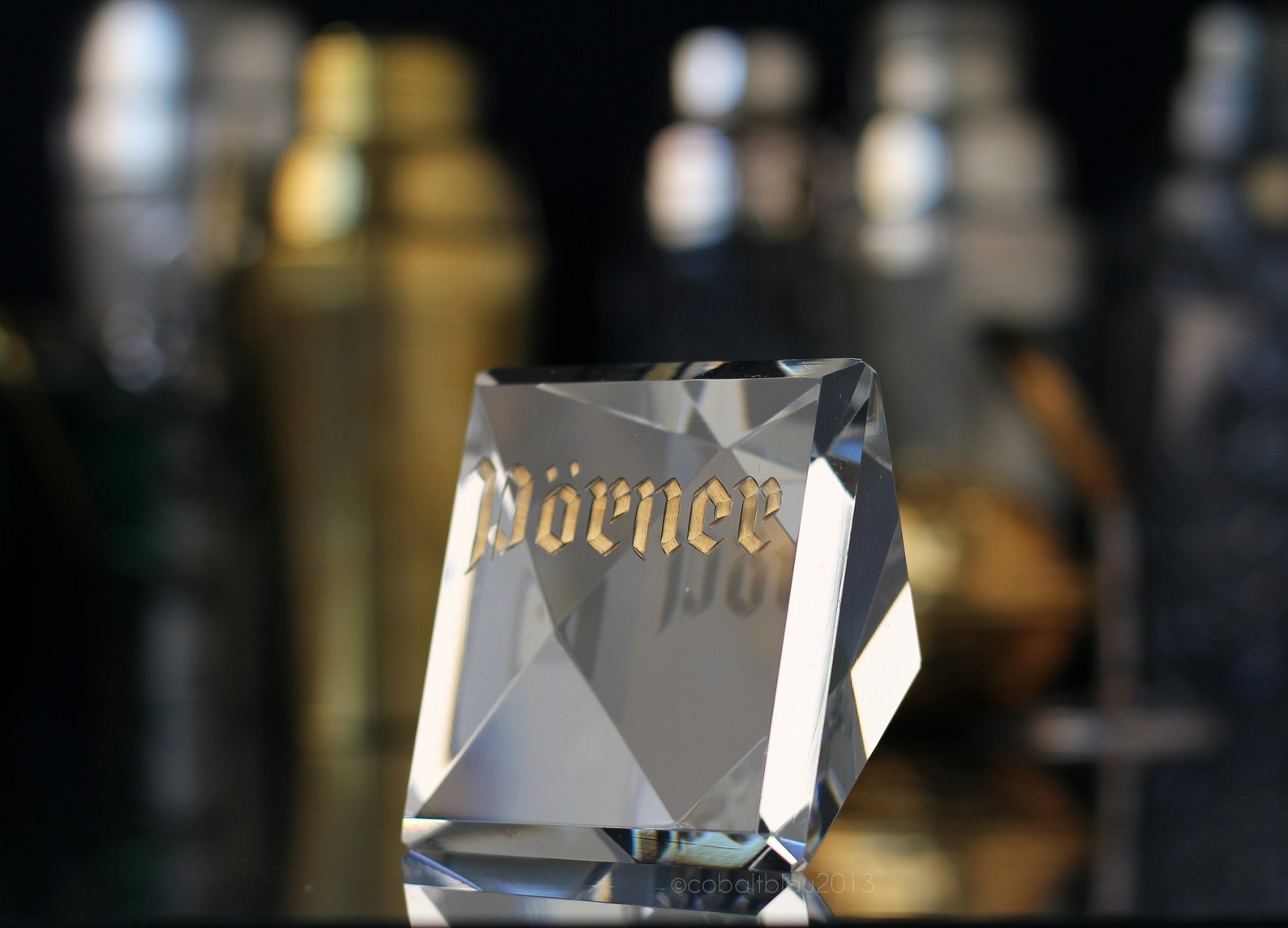 Crystal Advertising Display Paperweight 1950s / Cut Glass - Etsy