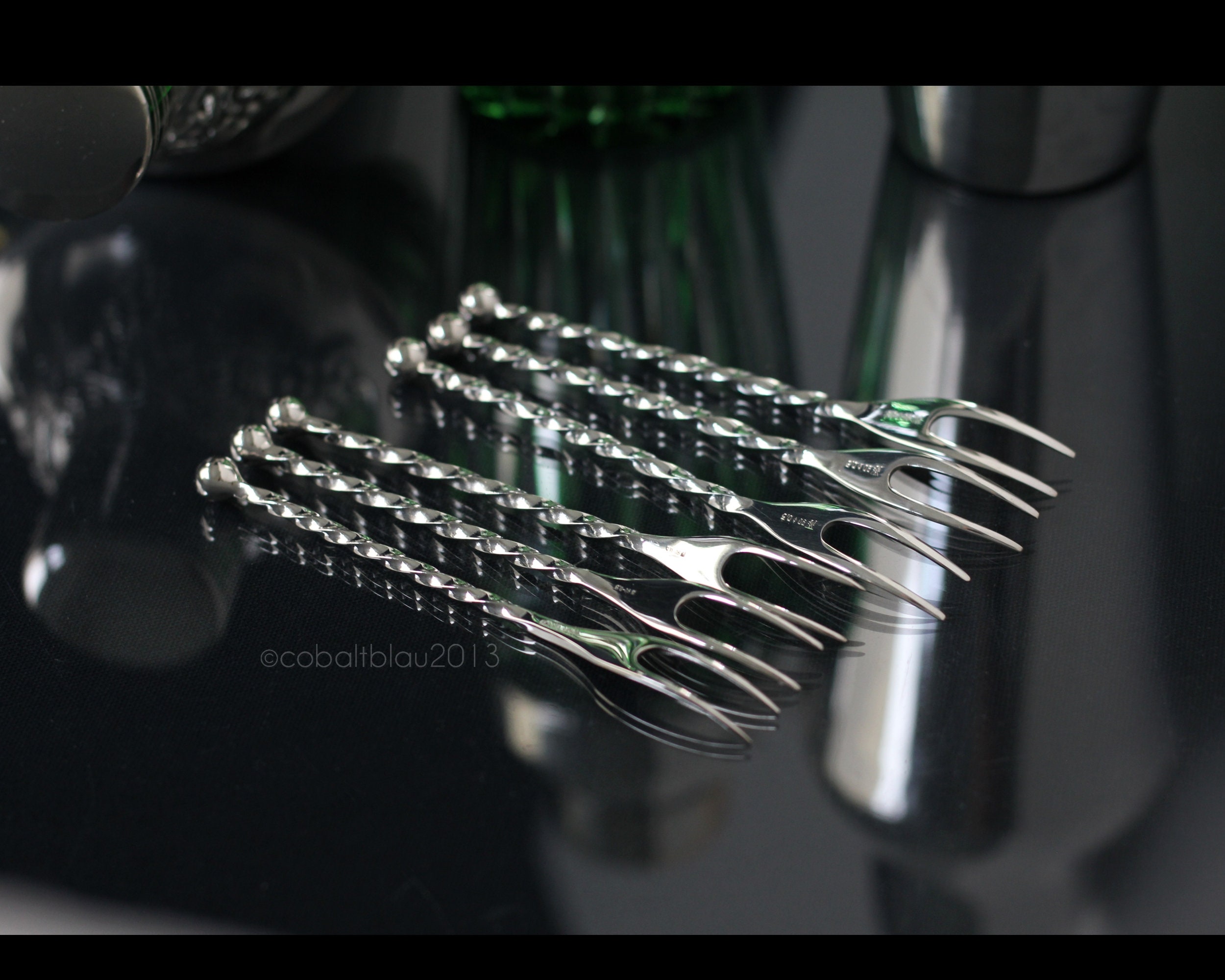 Cocktail Picks Martini Picks Set of 6 / Bar Cart Accessories & Bar ...