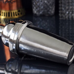Vtg. Antique Chinese Export Silver Cocktail Shaker, Sing Fat, 900 ...