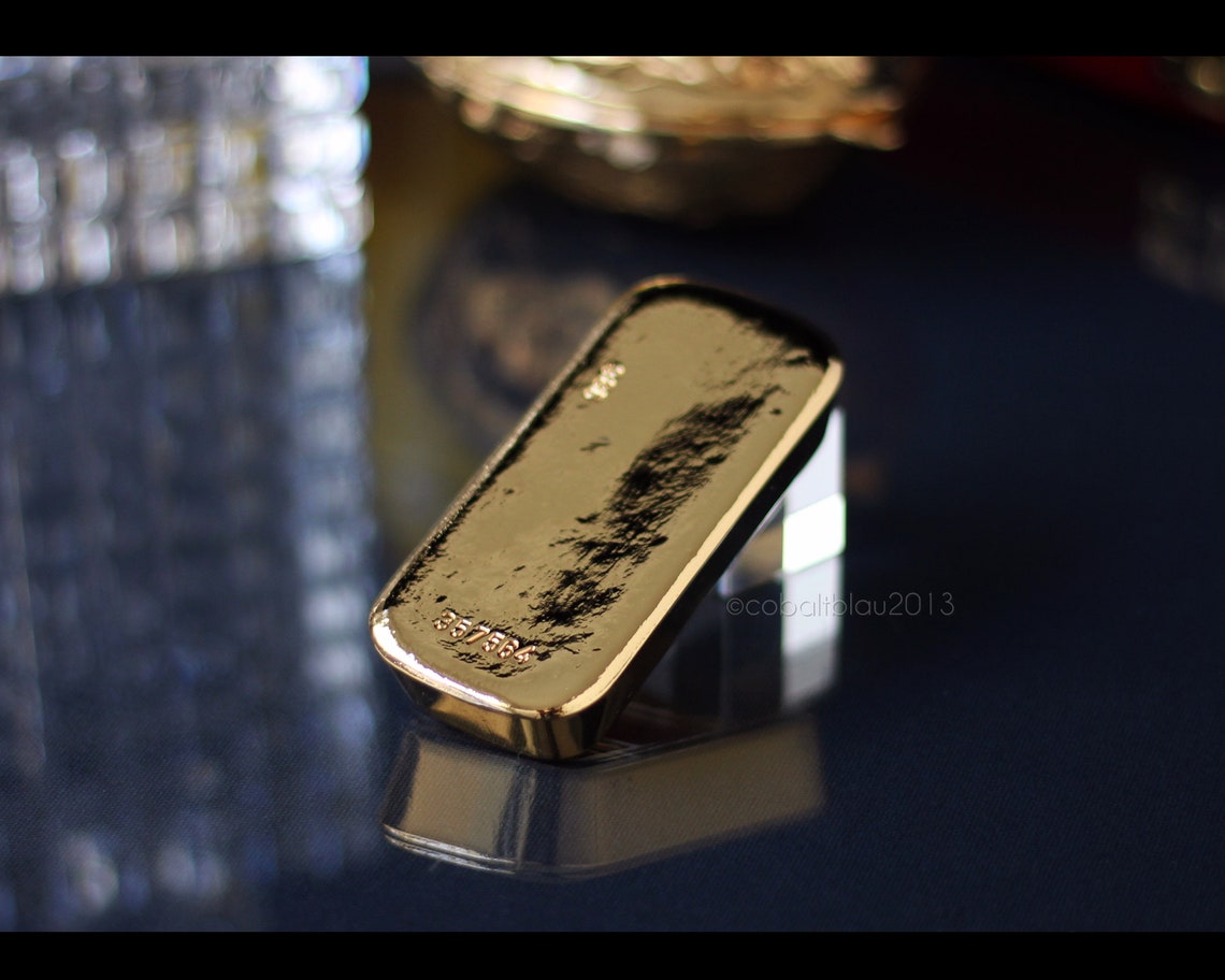 Gold Bar Bottle Opener 24k Gold Plated Bullion Gold Ingot / - Etsy