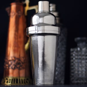 Vtg. Antique Chinese Export Silver Cocktail Shaker, Sing Fat, 900 ...