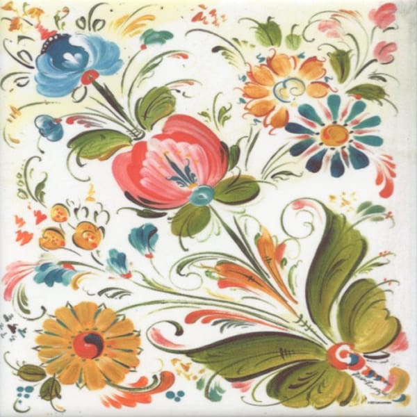Norwegian Rosemaling - Etsy