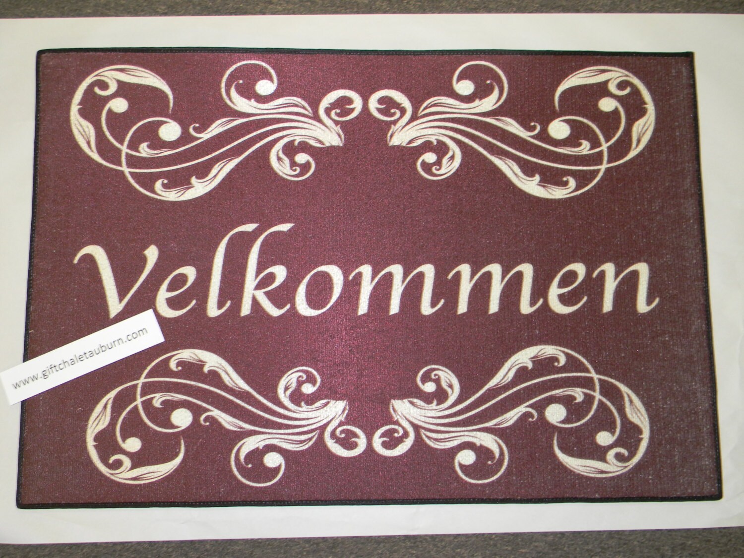 Scandinavian Norwegian or Danish Velkommen Welcome Rug Floor - Etsy