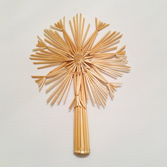 Scandinavian Nordic Straw Tree Top 9 High - Etsy