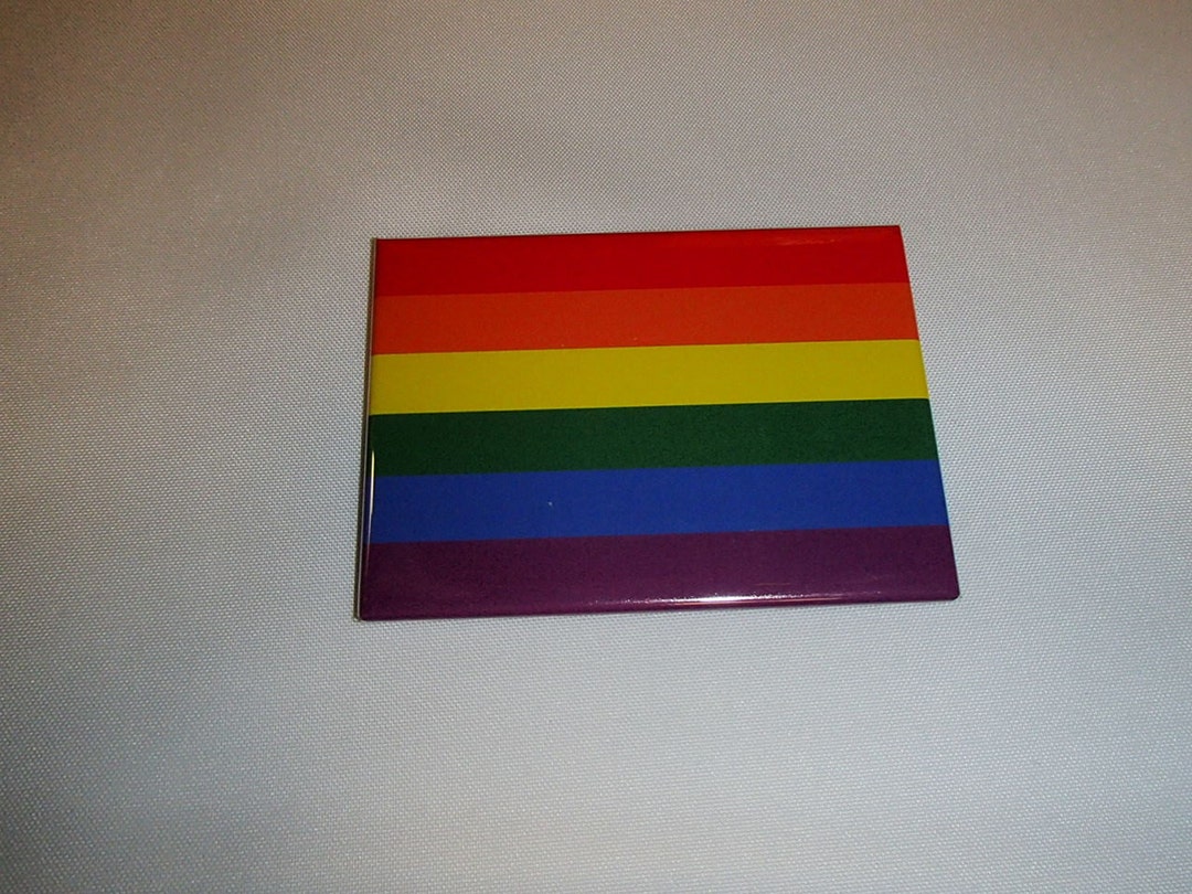 Rainbow Pride Flag Magnet - Etsy