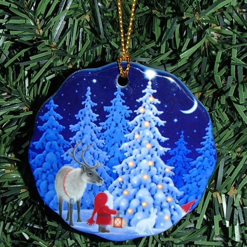 Fox Tree Topper Wall Hanging or Yard Stake Handcrafted | Etsy