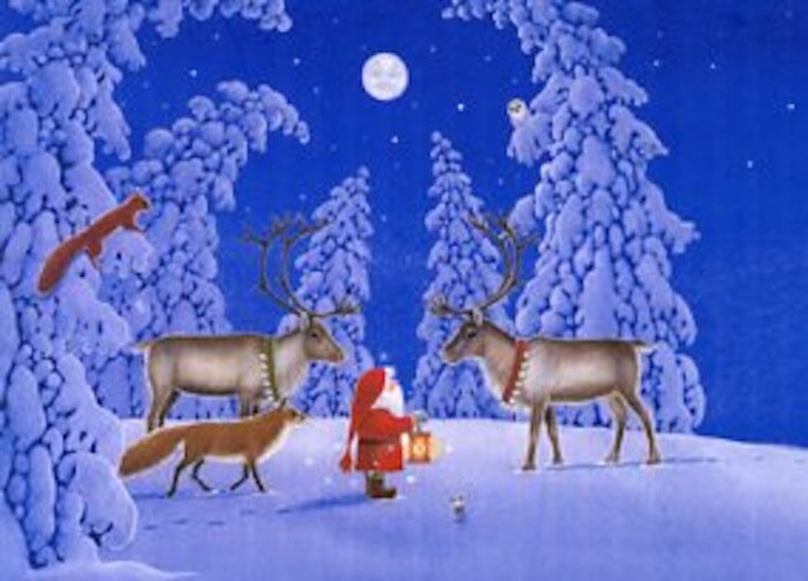 Scandinavian Nordic Swedish God Jul Gnome Tomte Rectangle | Etsy