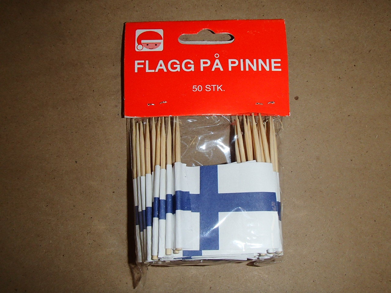 Scandinavian Flag Tooth Picks Package of 50 Norway Sweden | Etsy