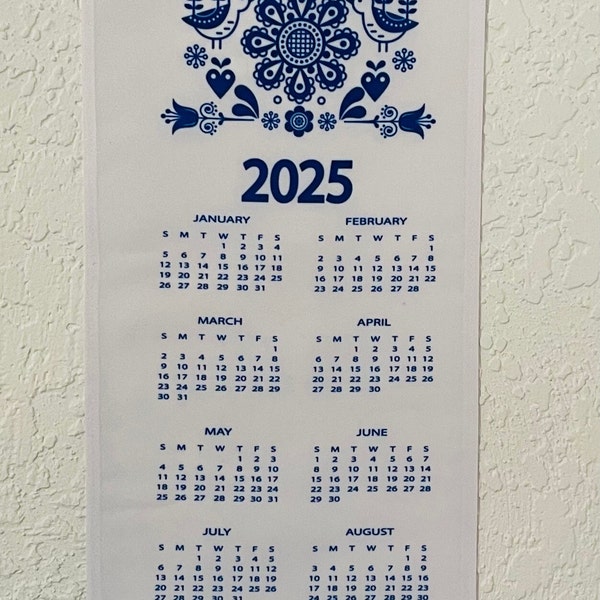 Nordic Calendar - Etsy