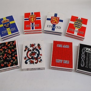 Scandinavian Deck of Poker Size Playing Cards - Norway Sweden Finland ...