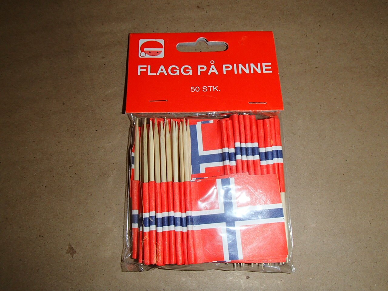 Scandinavian Flag Tooth Picks Package of 50 Norway Sweden | Etsy