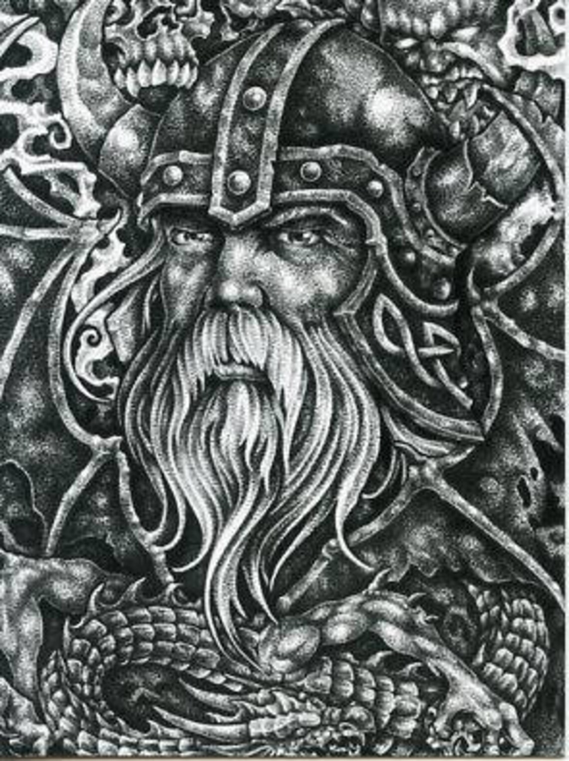 Viking Note Cards 12 Blank Cards With White Envelopes - Etsy