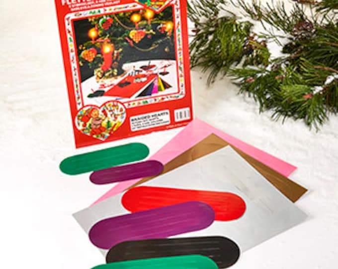 Scandinavian Danish Craft Paper Kit for Making Woven Heart Baskets ...