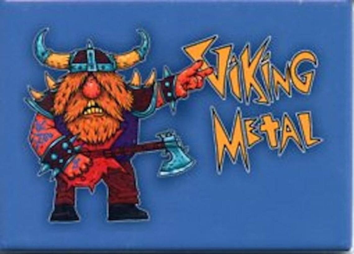 Scandinavian Viking Magnet Viking World Tour Prayer or | Etsy