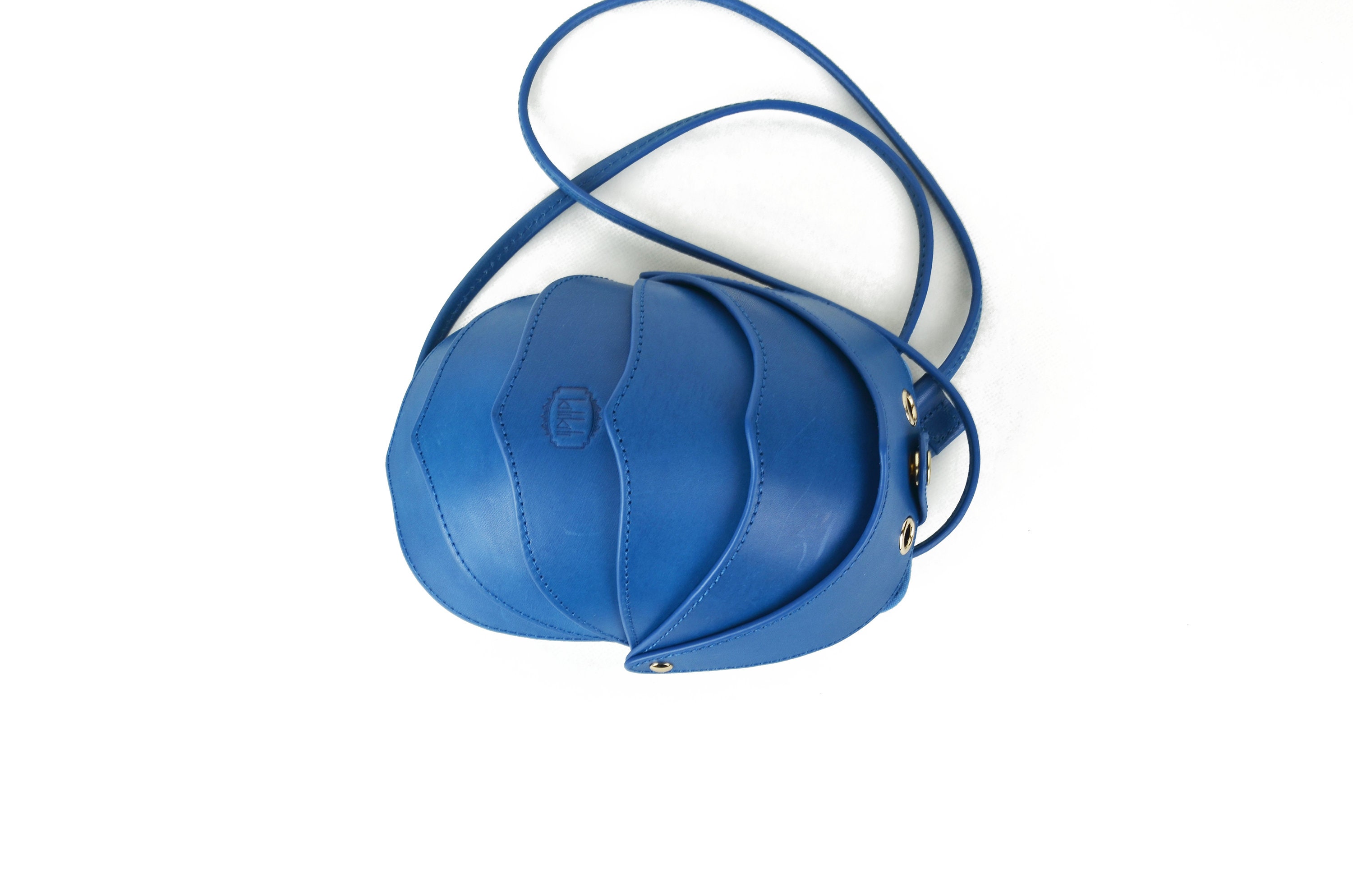 Blue Cell Phone Bag Cell Phone Purse Beetle Bag Mini Bag | Etsy