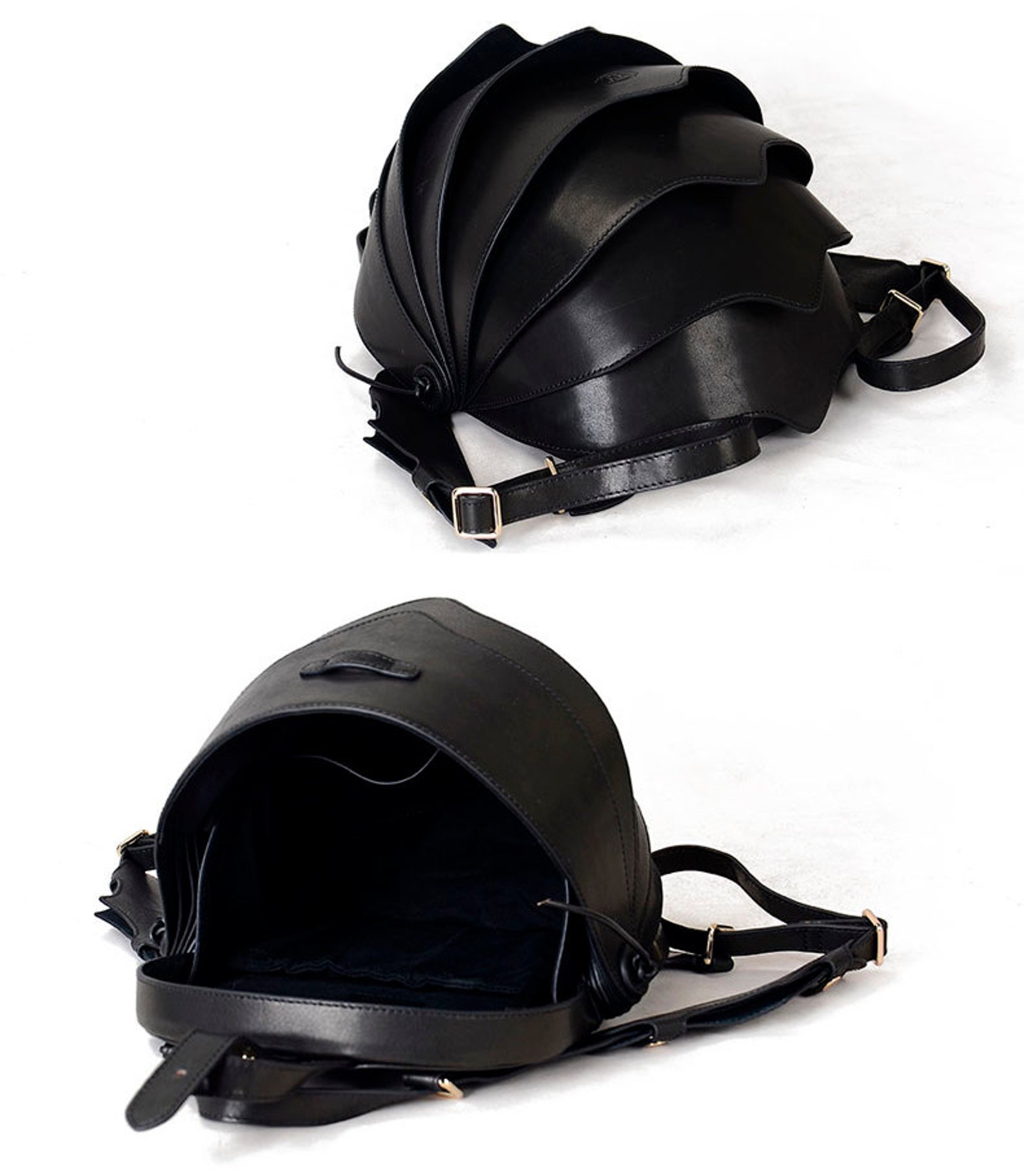 Crossbody Leather Bag Beetle Backpack Mens Crossbody Bag - Etsy