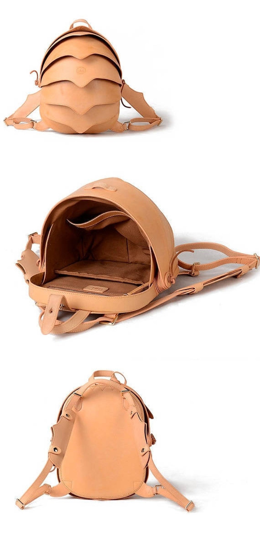 Small Leather Backpack, Leather Backpack Women, Leather Brown Backpack ...