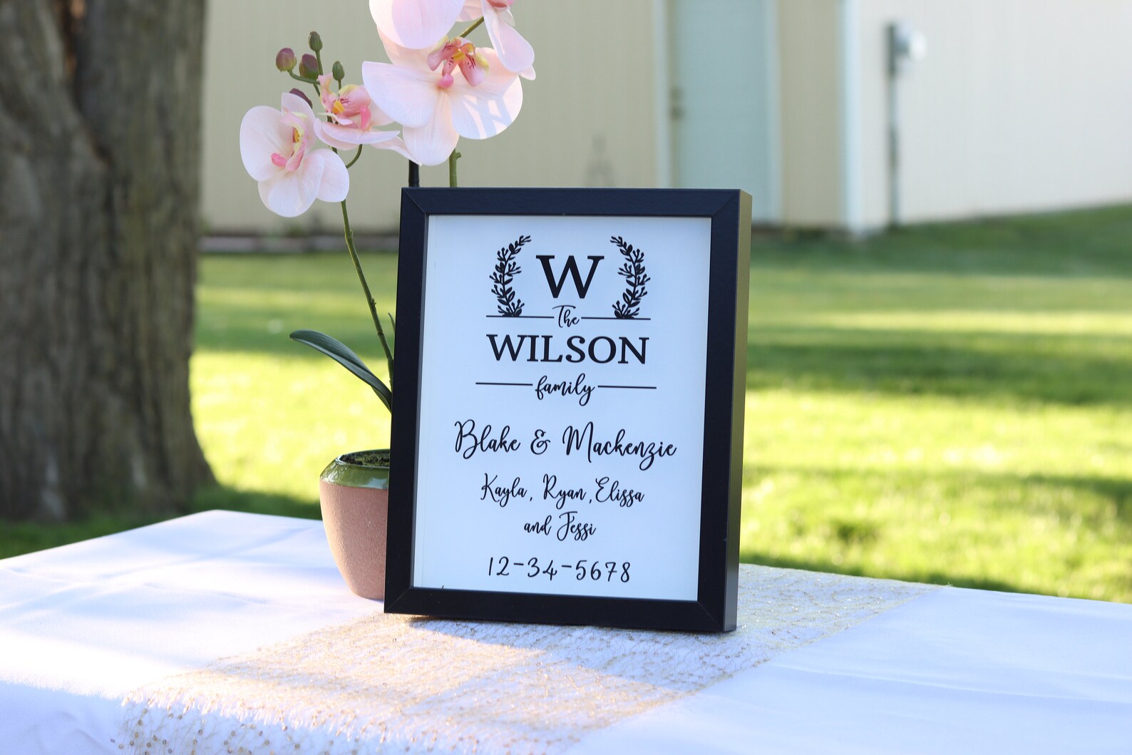 Sand Ceremony Wedding Box/frame Blended Family Gift LGBTQ - Etsy