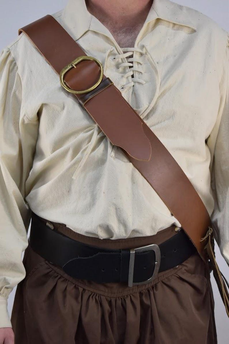 Sword Baldric, Rapier Baldric, Leather Baldric - Etsy