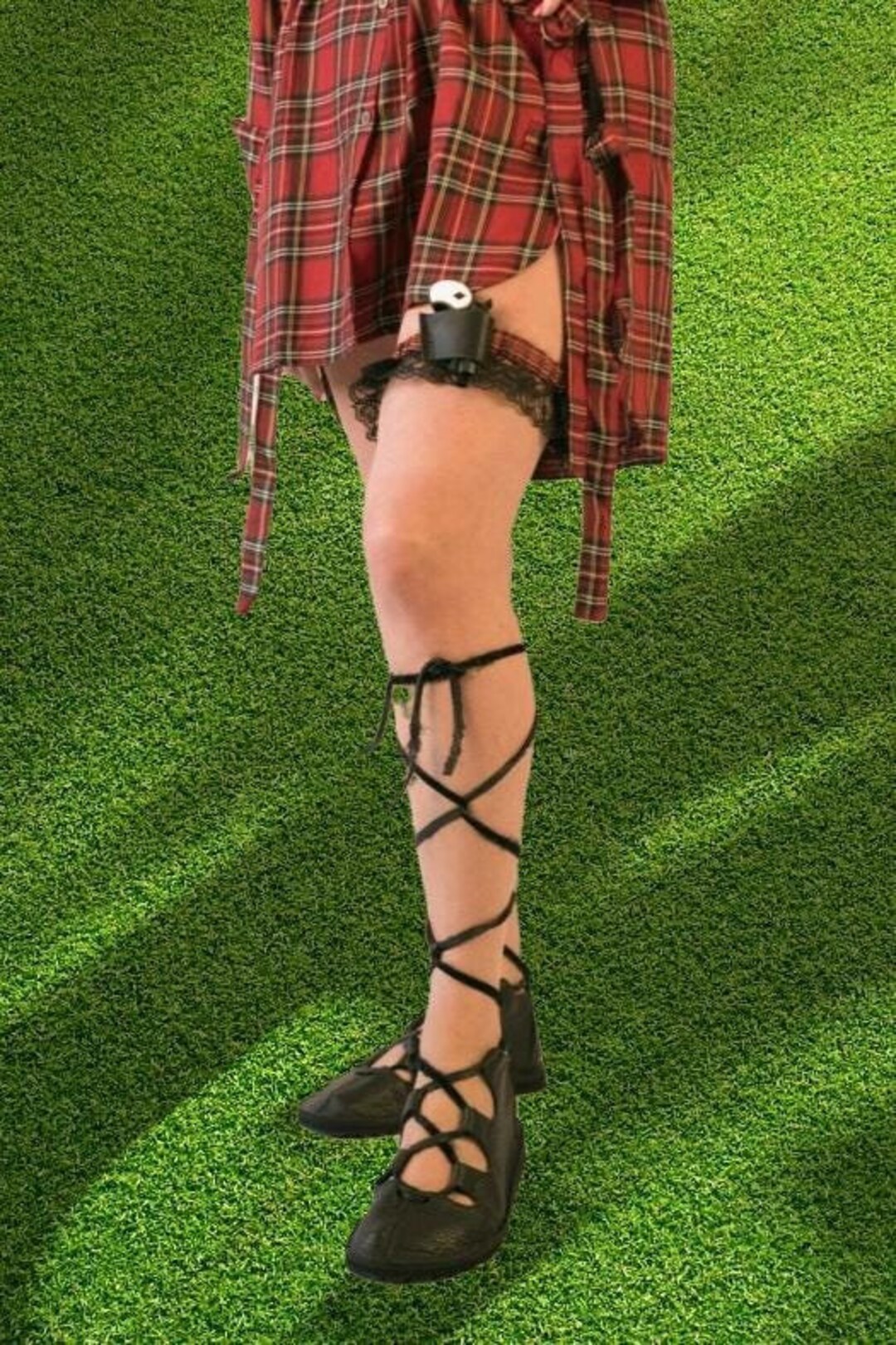 Lady's Ghilly Leather Lace Scottish Shoe - Etsy